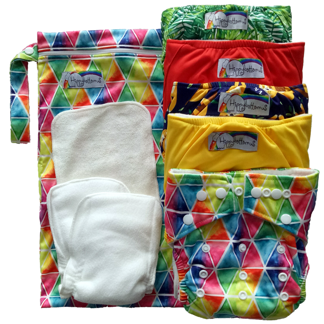 Cloth Nappy Trial Packs | Hippybottomus